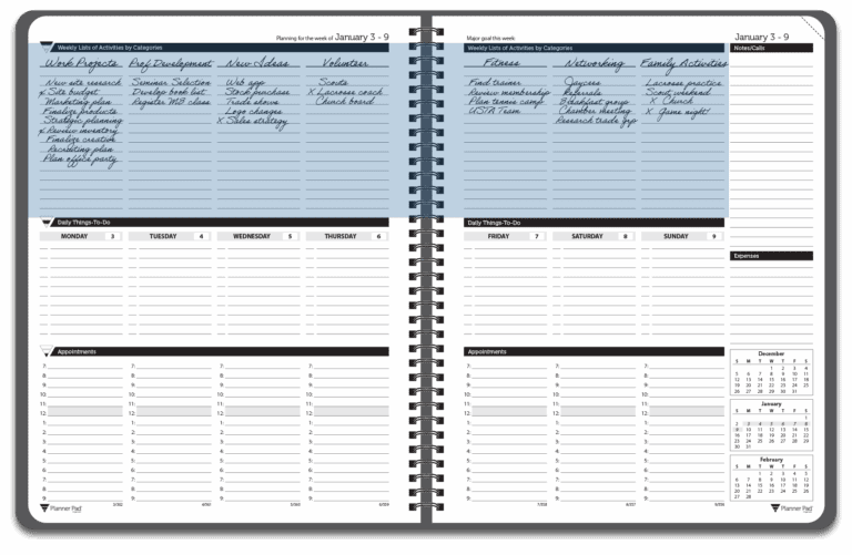 Home Page - Planner Pads