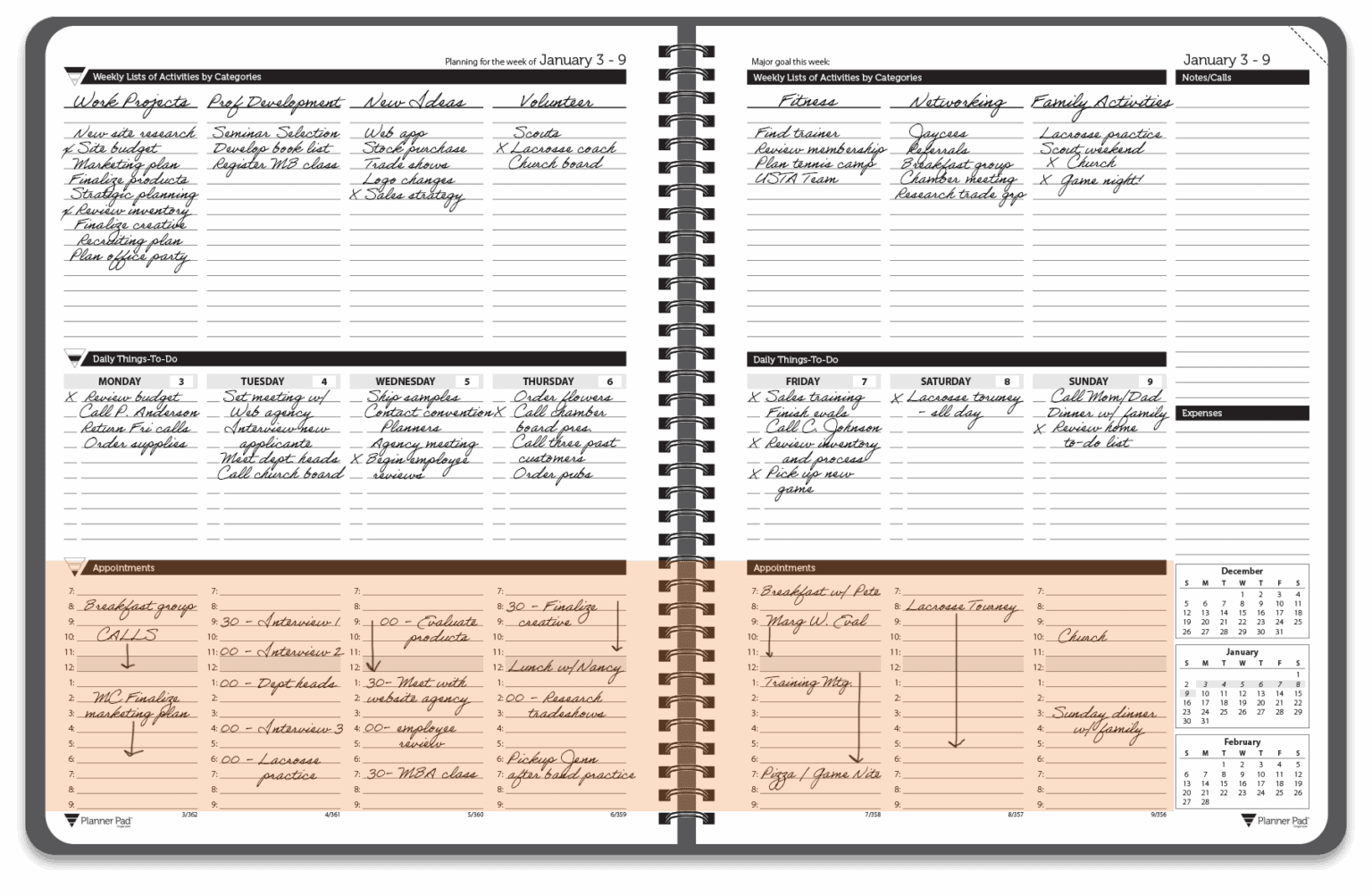 Home Page - Planner Pads